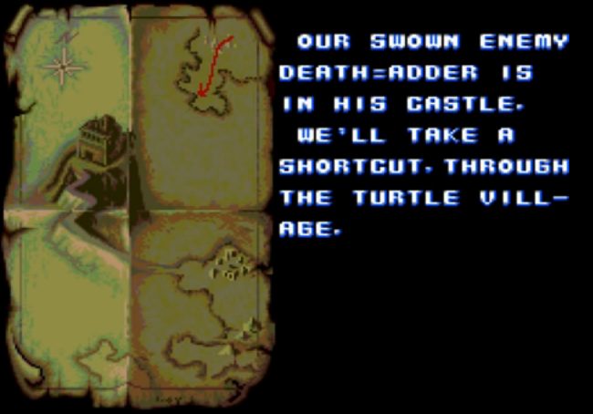 Probably Too Much Detail: Golden Axe – PC Engine | SEGA Nerds