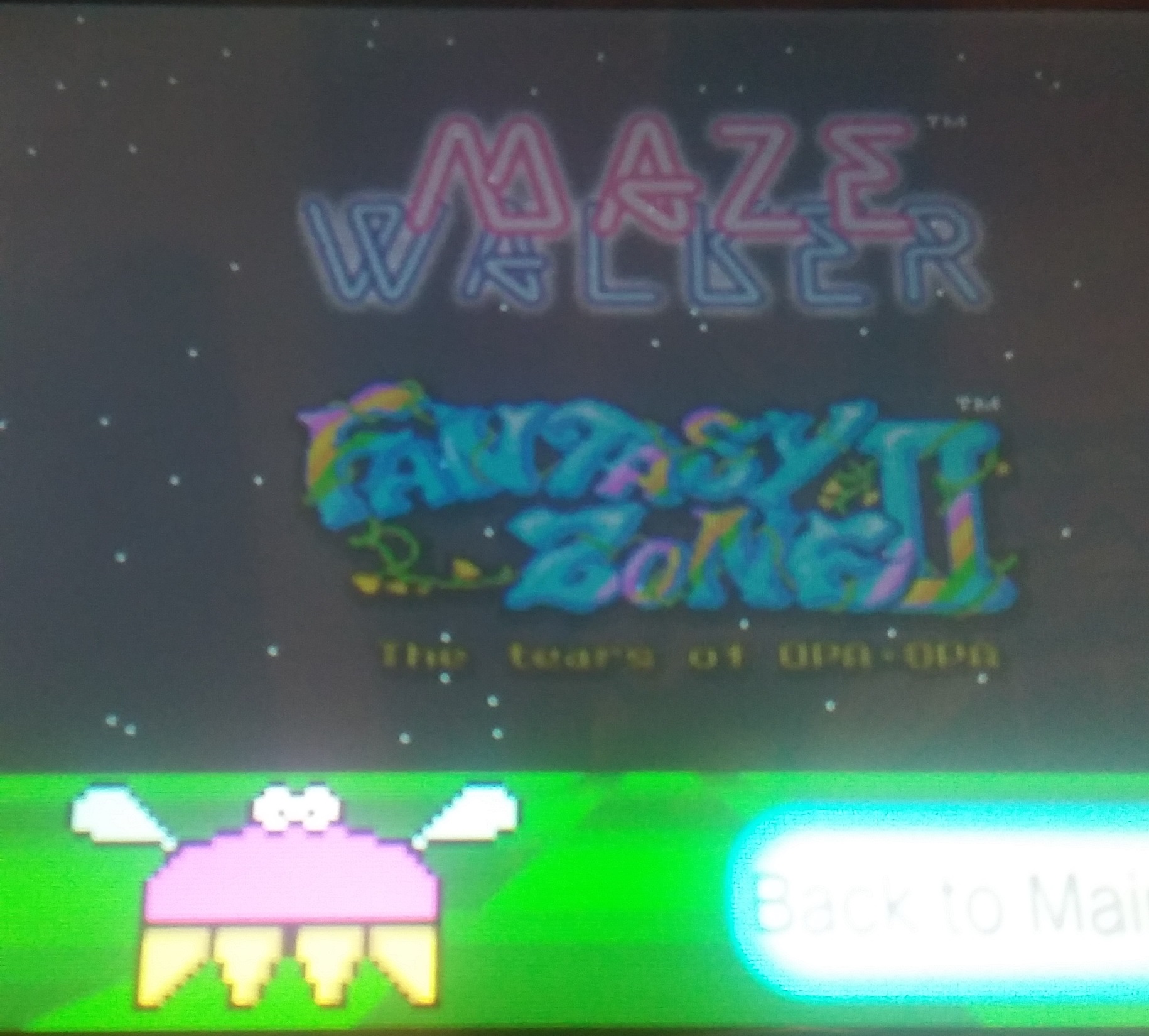 Fantasy Zone found in US 3D Classics Collection | SEGA Nerds