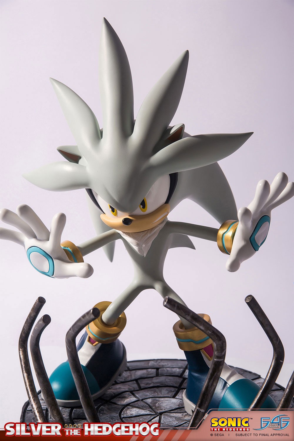 First 4 Figures announces Silver the Hedgehog figure | SEGA Nerds