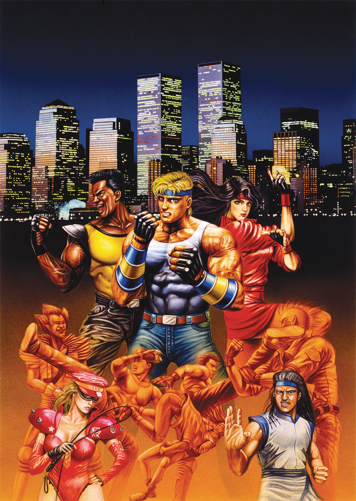 Streets of Rage – Japanese Key Art – SEGA Nerds